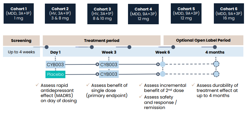 Cybin Scores Breakthrough Therapy Designation for Deuterated Psilocybin ...