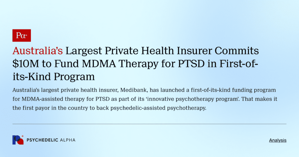 Australia’s Largest Private Health Insurer Commits $10M to Fund MDMA ...