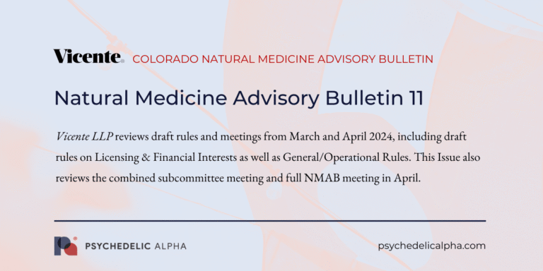 Natural Medicine Advisory Bulletin 11: March & April 2024 - Psychedelic ...