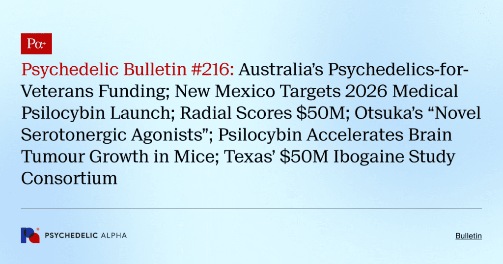 Pα+ Psychedelic Bulletin #216: Australia’s Psychedelics-for-Veterans ...